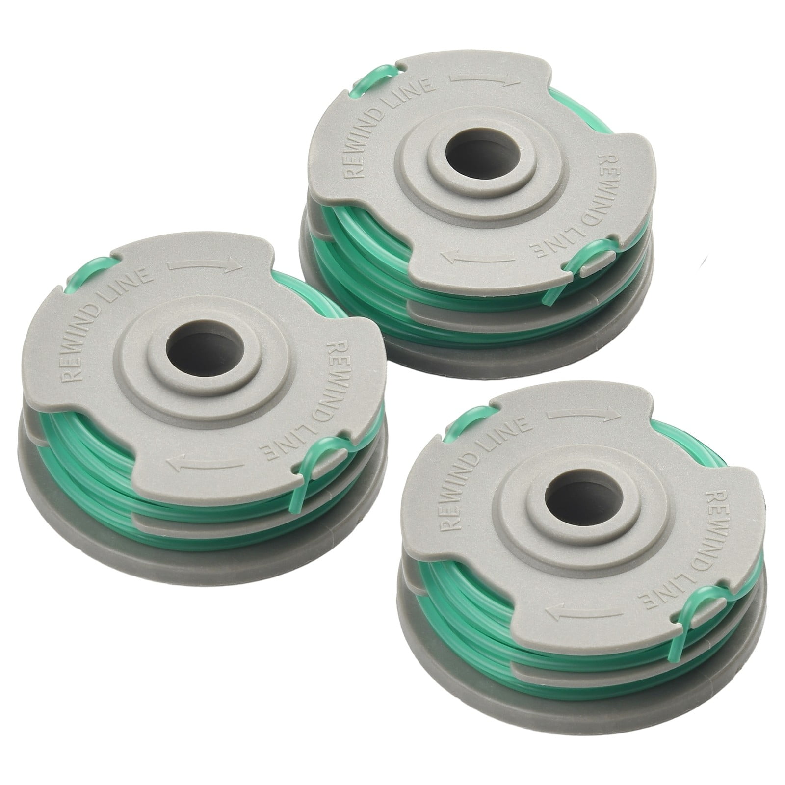 Heavy Duty Spool & Line For Flymo Contour 500E 580E 650E Cordless Grass ...