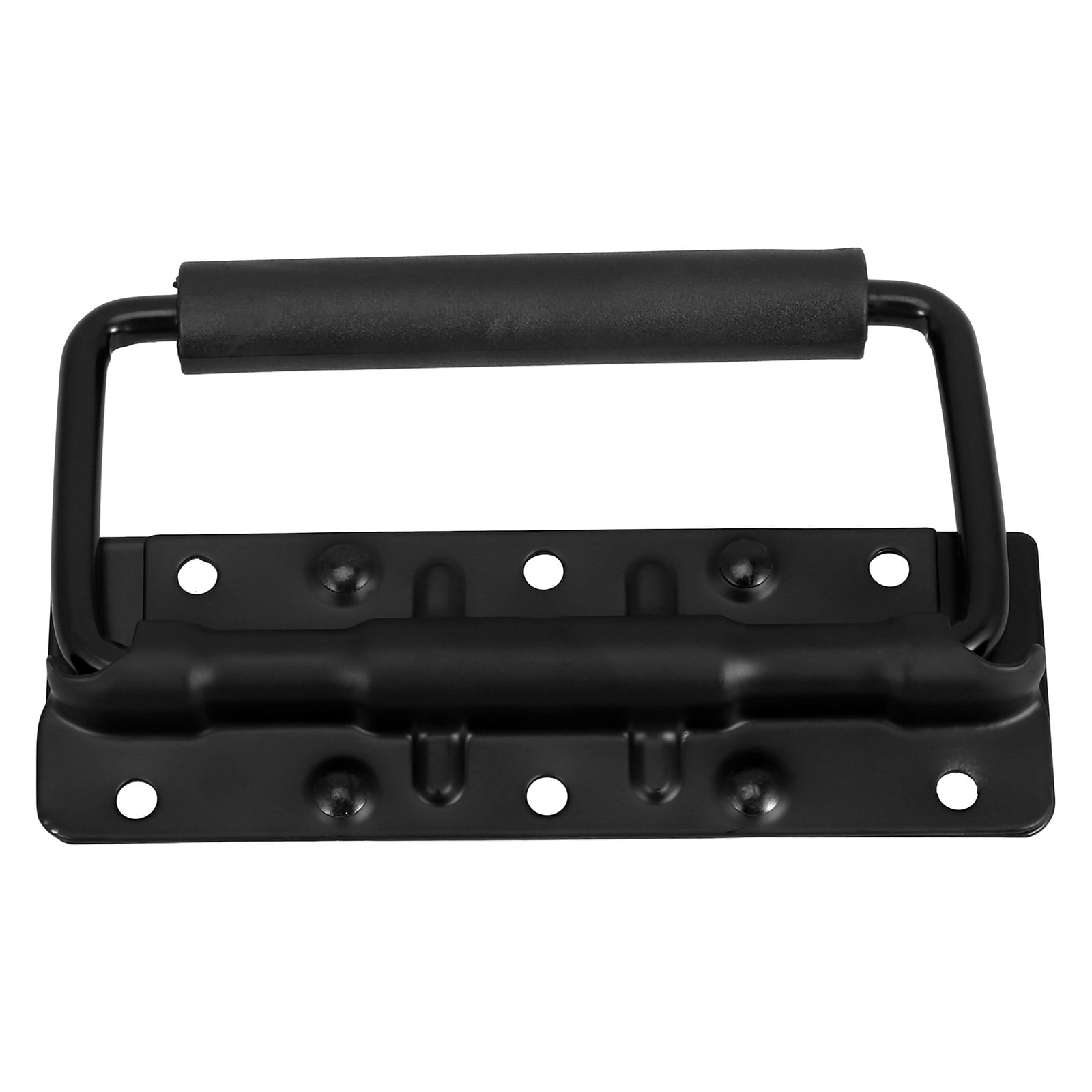 Heavy Duty Spring Loaded Metal Black Surface Mount Chest Handle with ...