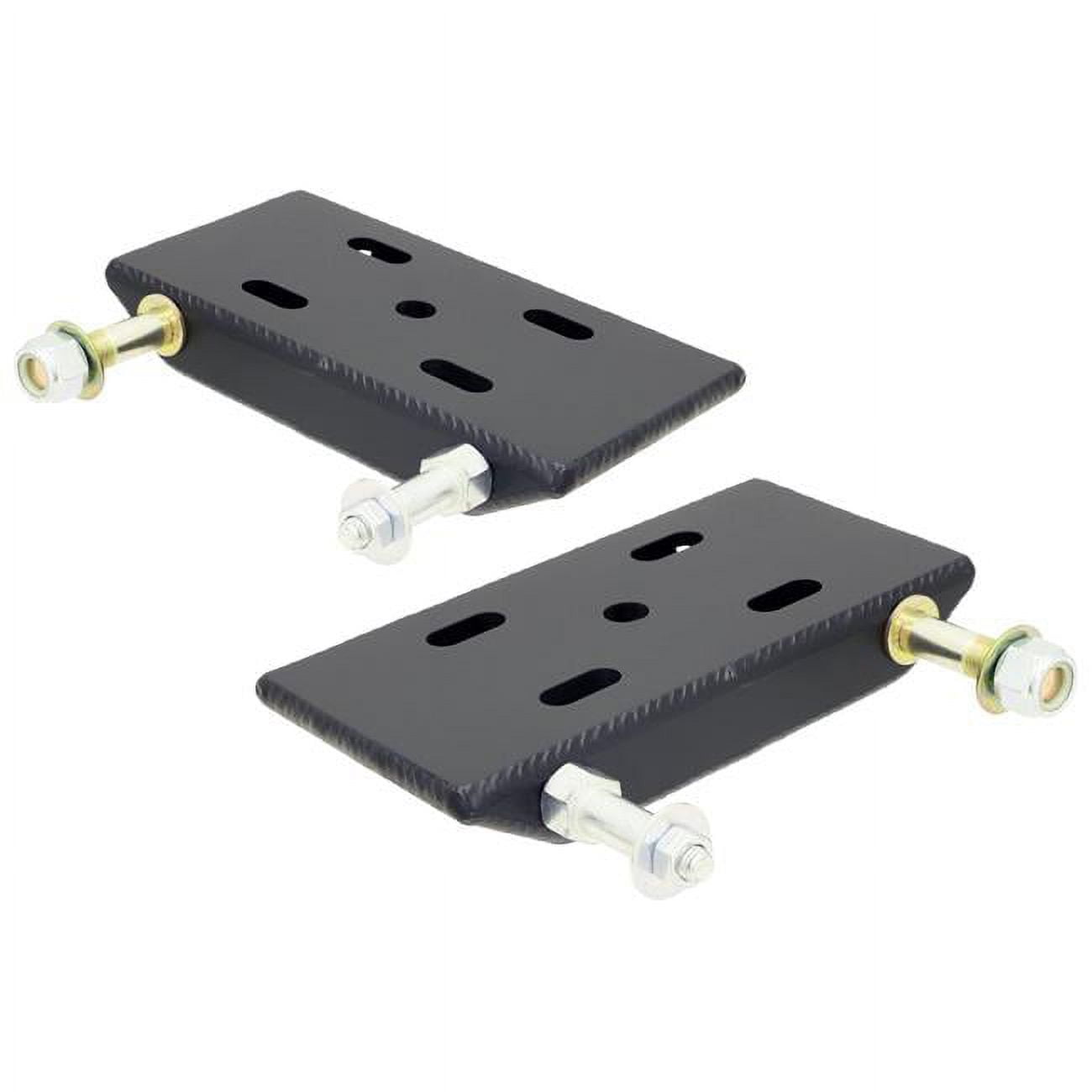 Heavy Duty Spring Plates with Shock & Sway Bar Mounts - 2.5 in. Wide ...