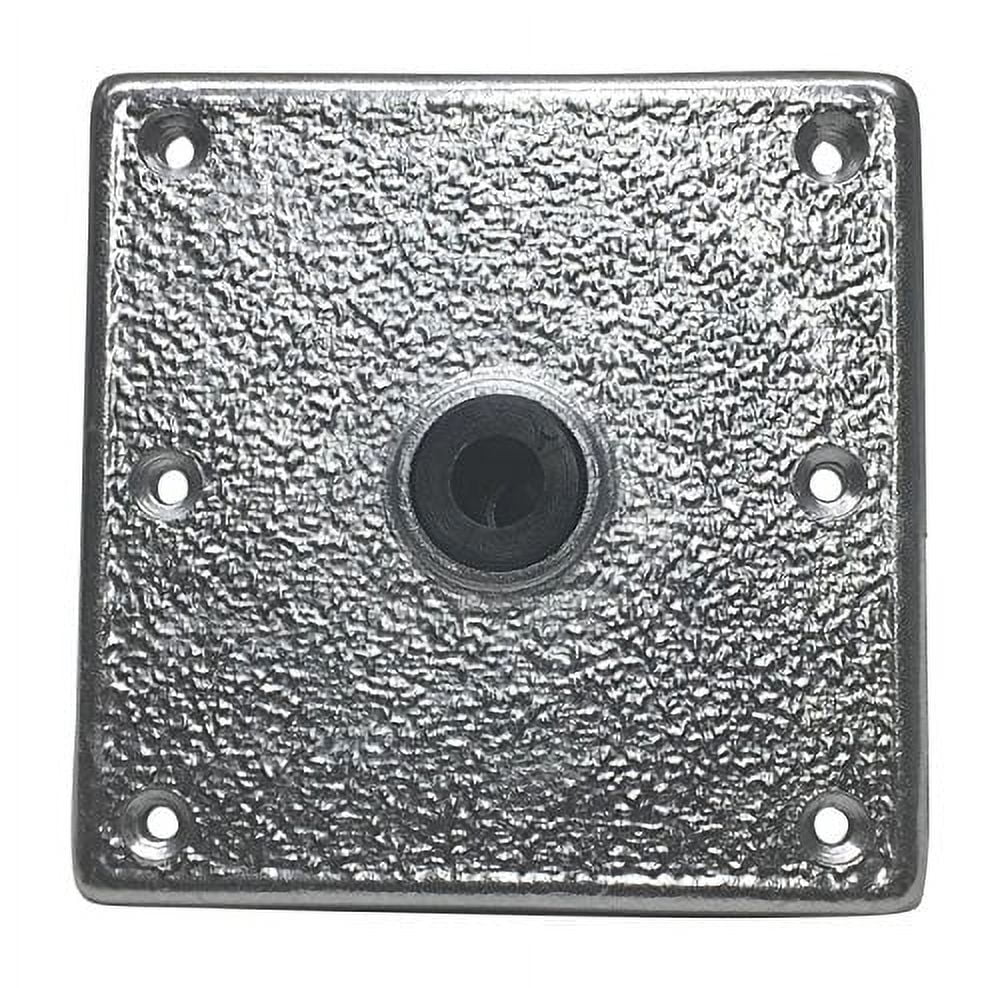 Heavy Duty Square Aluminum Pedestal Seat Base - Walmart.com