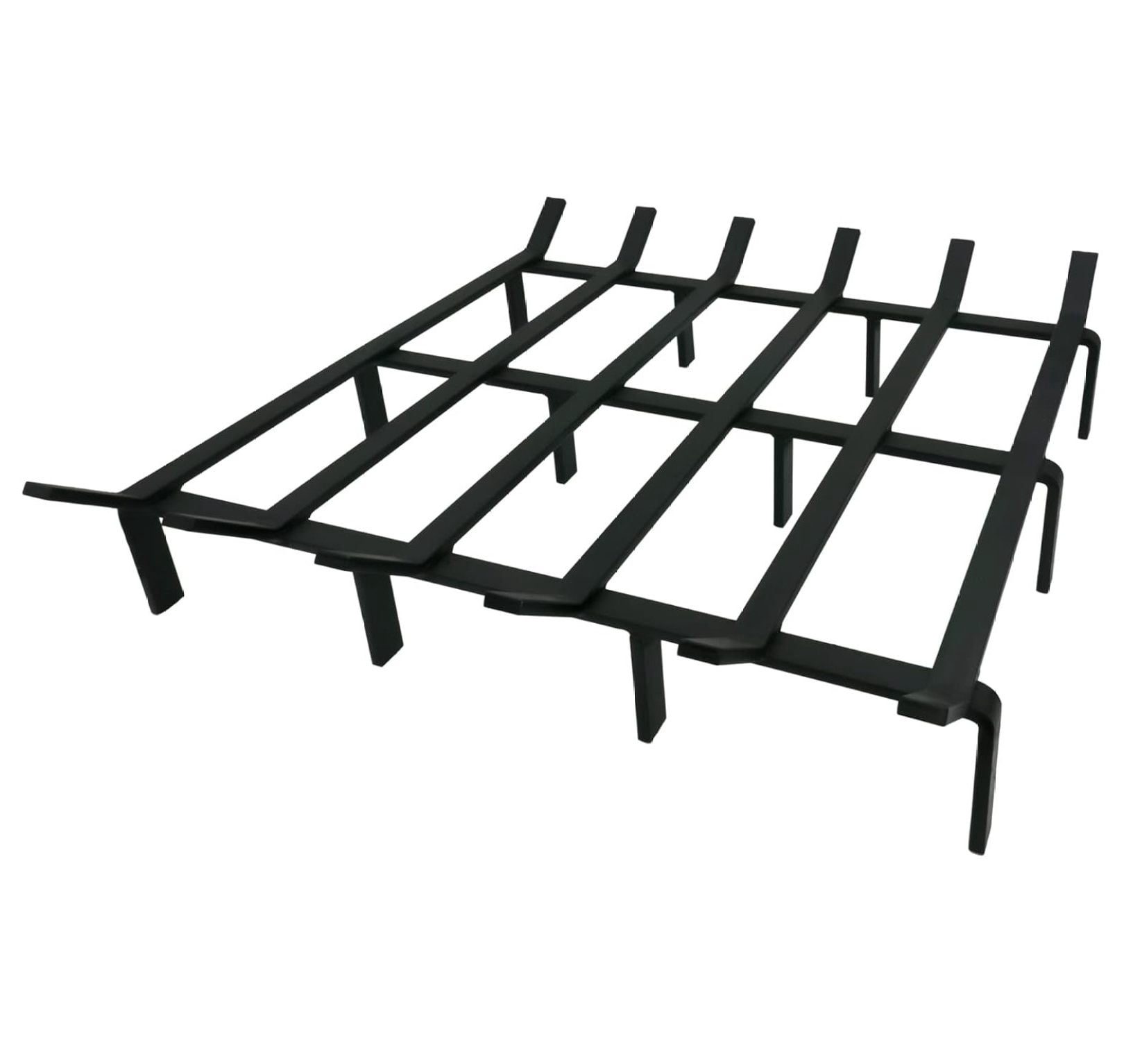 Heavy Duty Square Fireplace Grate - Made in The USA (27 Inch) - Walmart.com