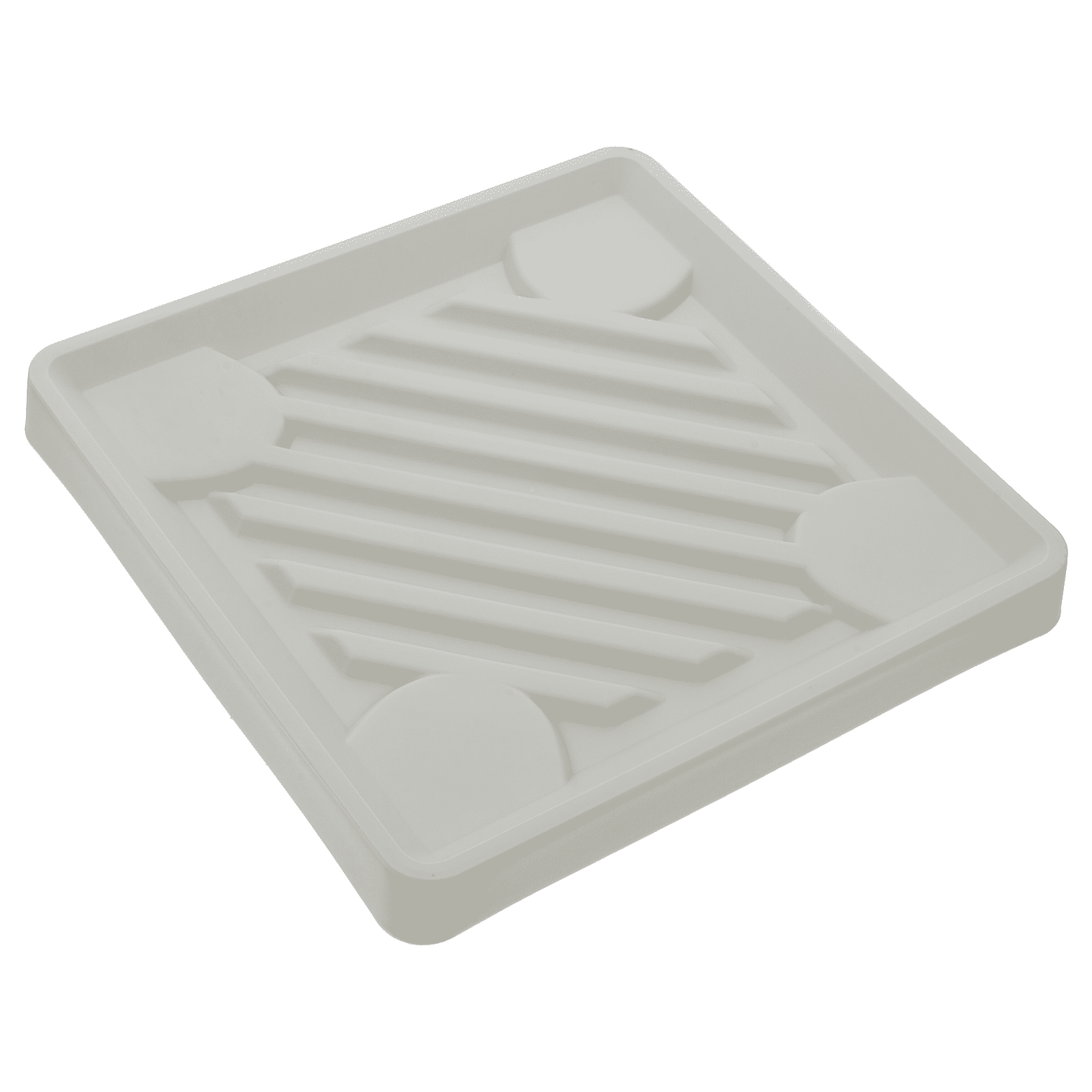 Heavy Duty Square Plant Stand with Wheels Mobile Flower Pot Tray ...