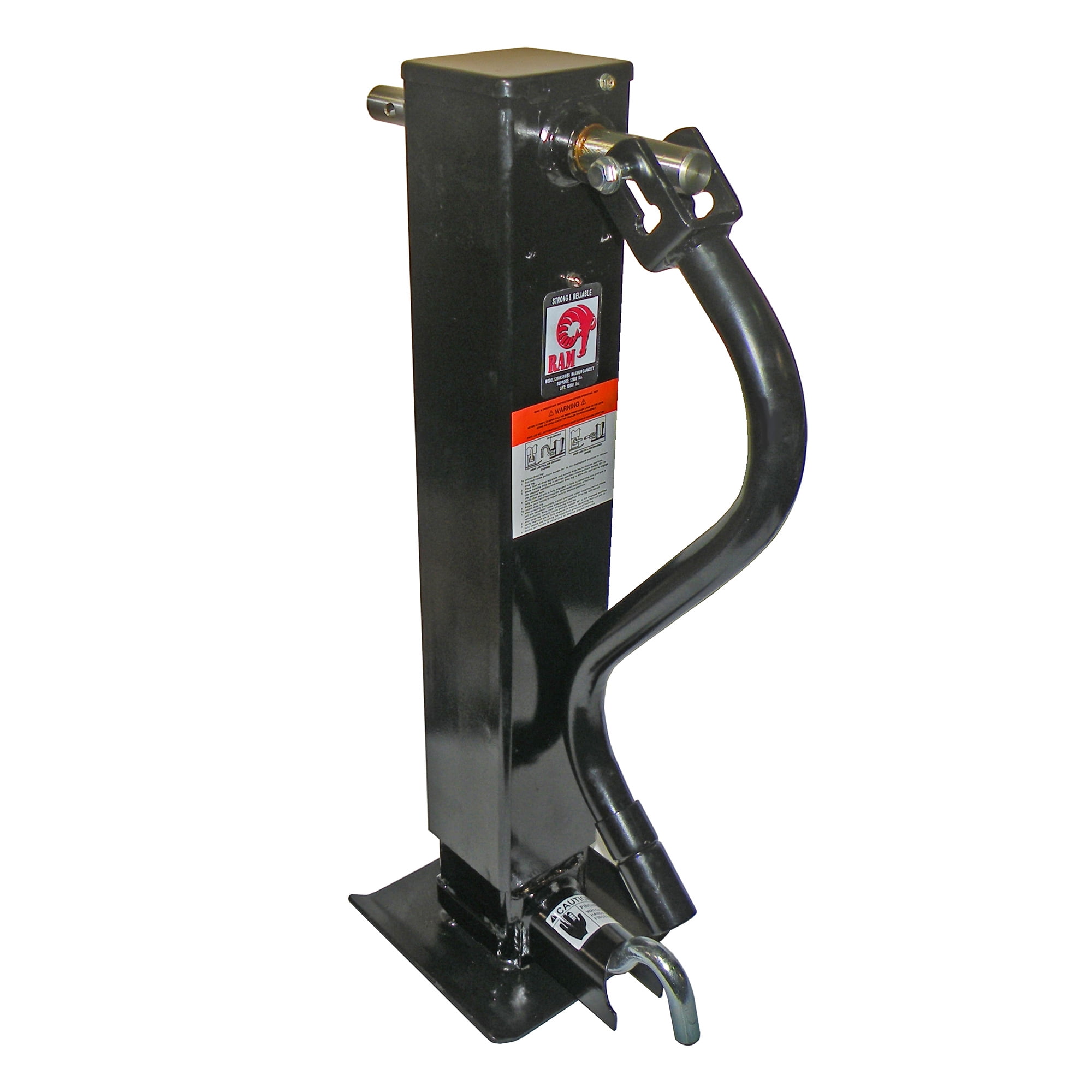 Heavy Duty Square Tube Drop Leg Jack (TJD-12K-R) Sidewind - 12,000 lb ...