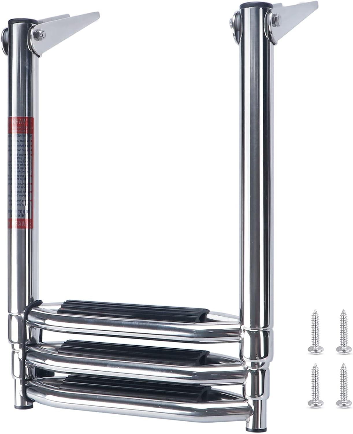 Heavy Duty Stainless Steel 3 Step Boat Ladder - Designed with Wider ...