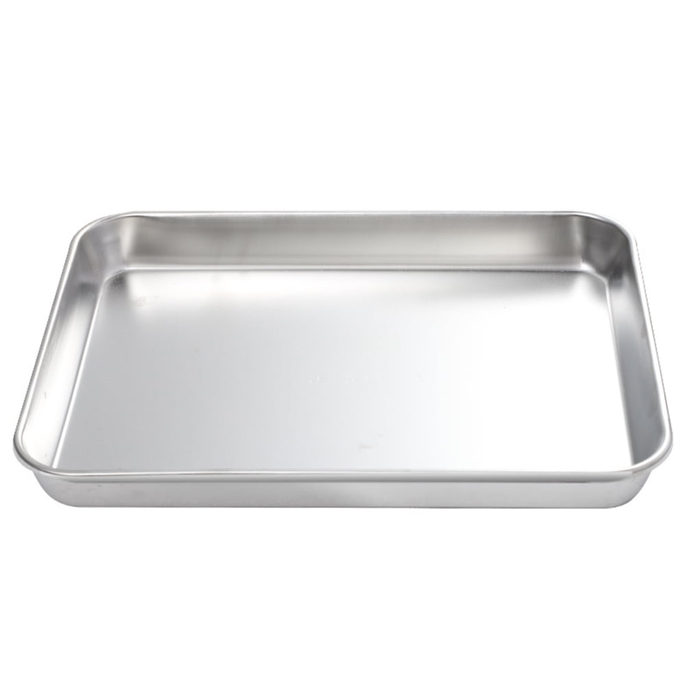 Heavy Duty Stainless Steel Baking Pans Toaster Oven Pan Barbeque Grill ...