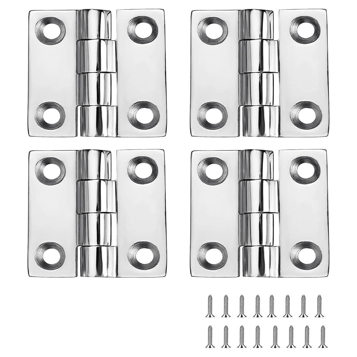 Heavy Duty Stainless Steel Boat Hinges, Marine Grade Hinges, 2 Inch X 2 ...