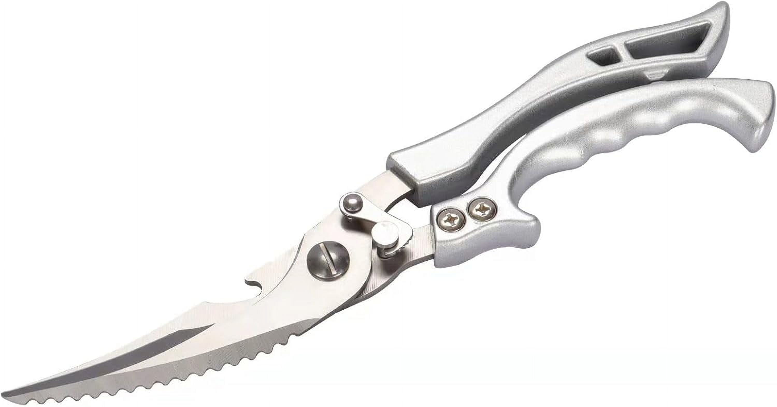 Heavy Duty Stainless Steel Bone-Cut Scissors, Multipurpose Kitchen ...