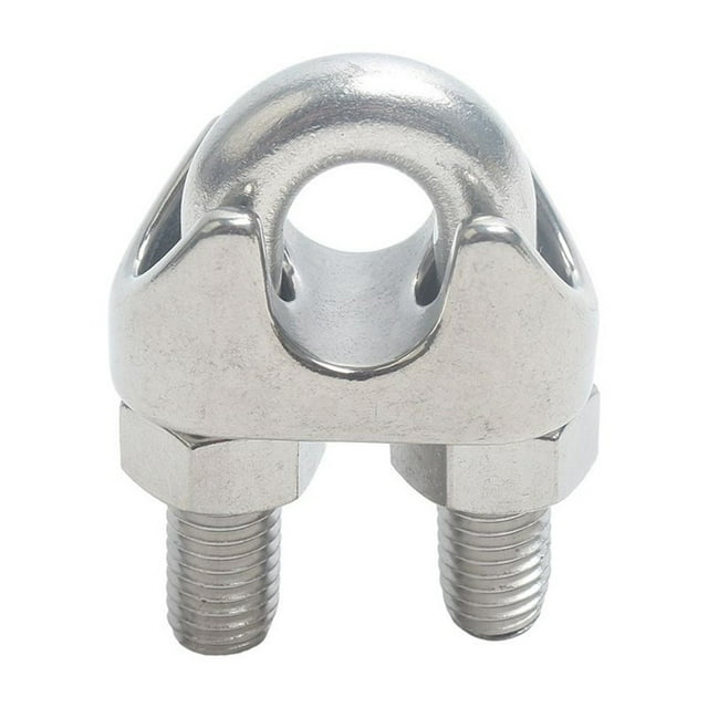 Heavy Duty Stainless Steel Clamp for Secure Wire Rope Connections ...
