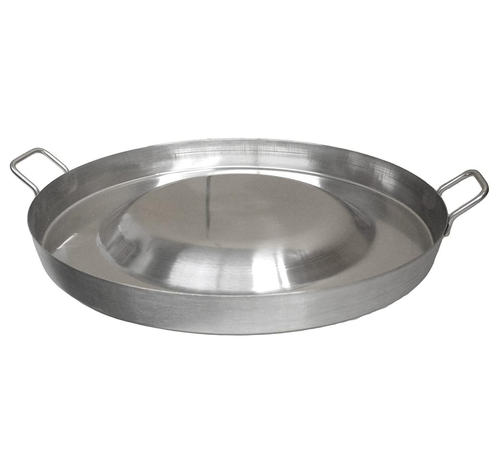 Heavy Duty Stainless Steel Frying Pan and Serving Platter for Authentic ...