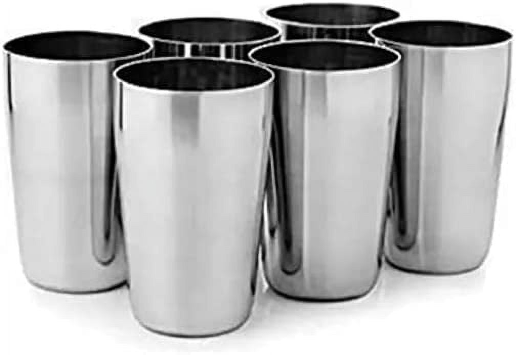 Syndicatezilla Heavy Duty Stainless Steel Glass Set, Tableware ...