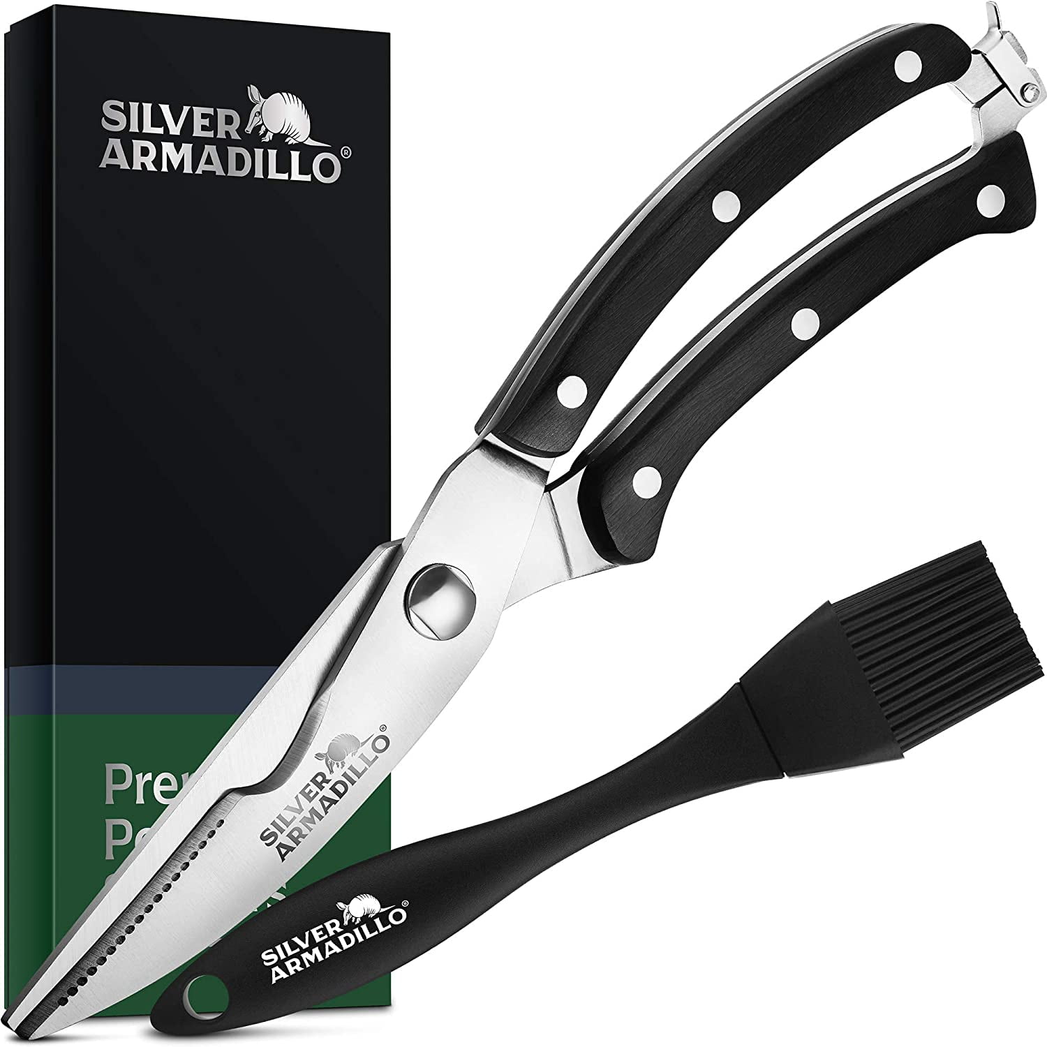 Heavy Duty Stainless Steel Poultry Shears For Bone, Chicken, Meat, Fish ...