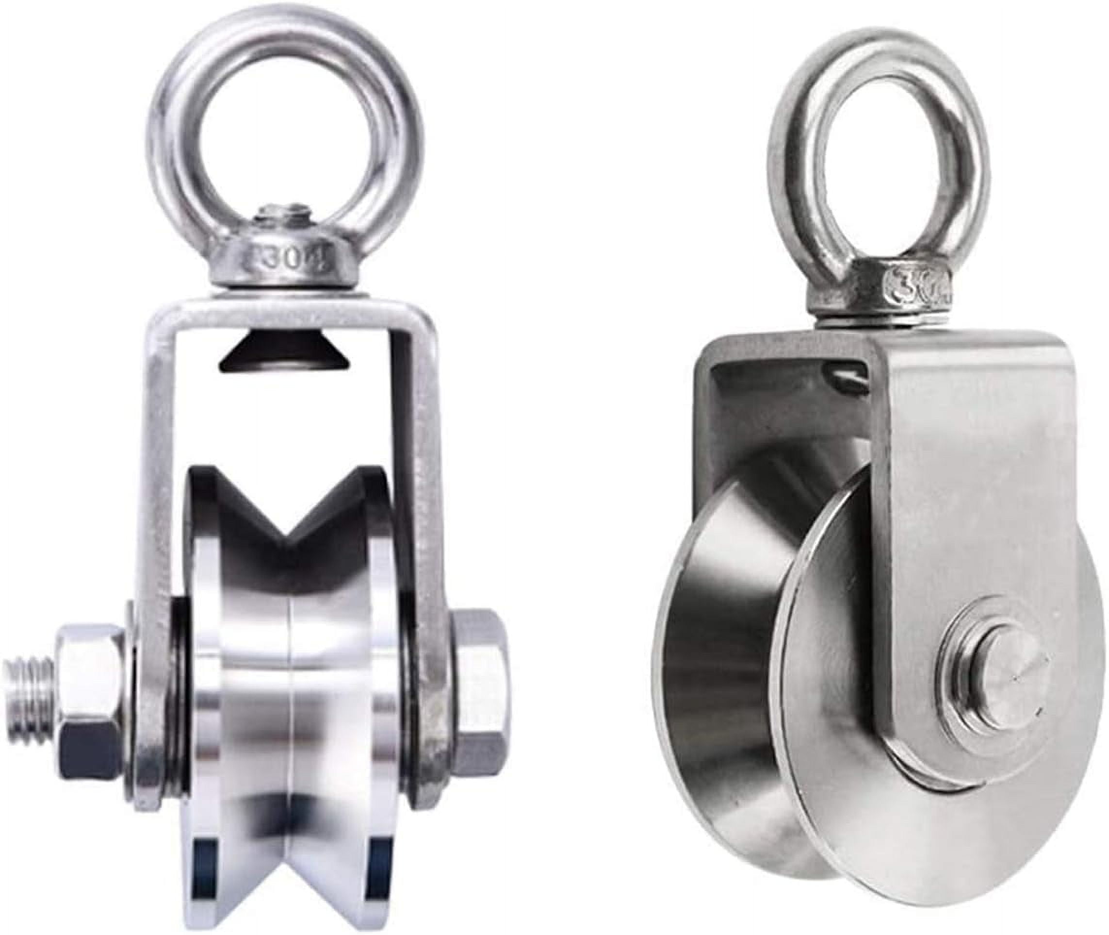 Heavy Duty Stainless Steel Pulley for Dog Runner, 304 Grade Duplex ...