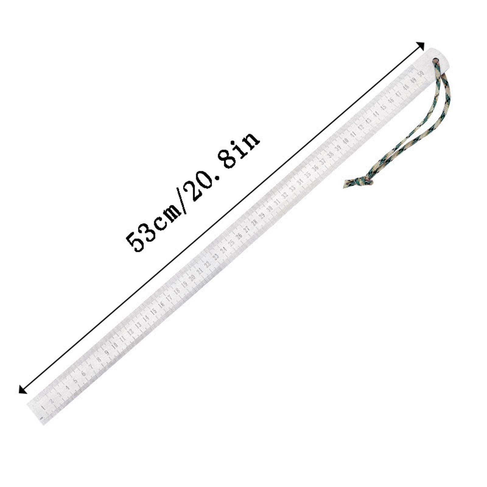 Heavy Duty Stainless Steel Ruler 20.87in, Metal Straight Edge with ...