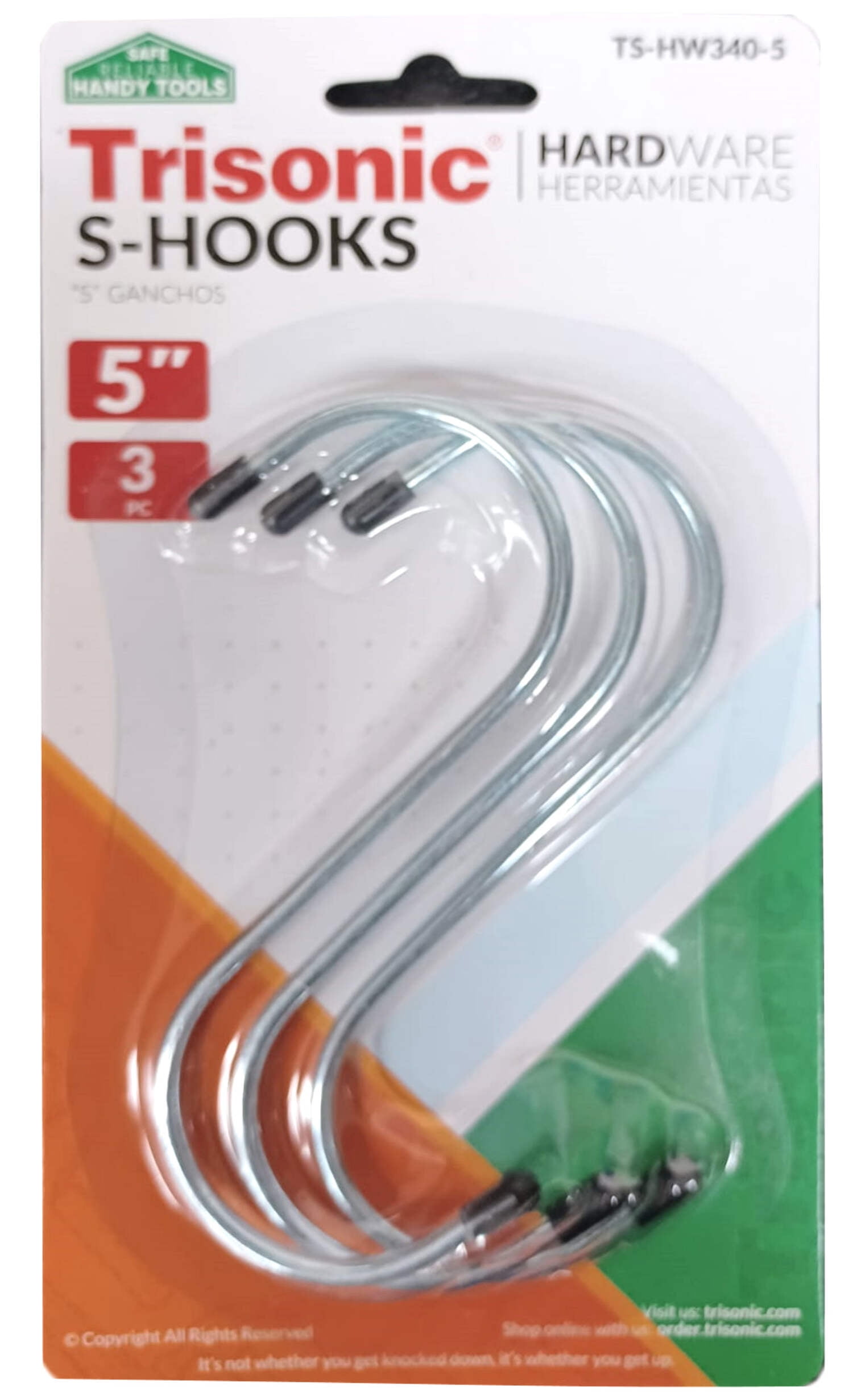 Heavy Duty Stainless Steel S Shaped 3 Hooks for Hanging Apparel ...