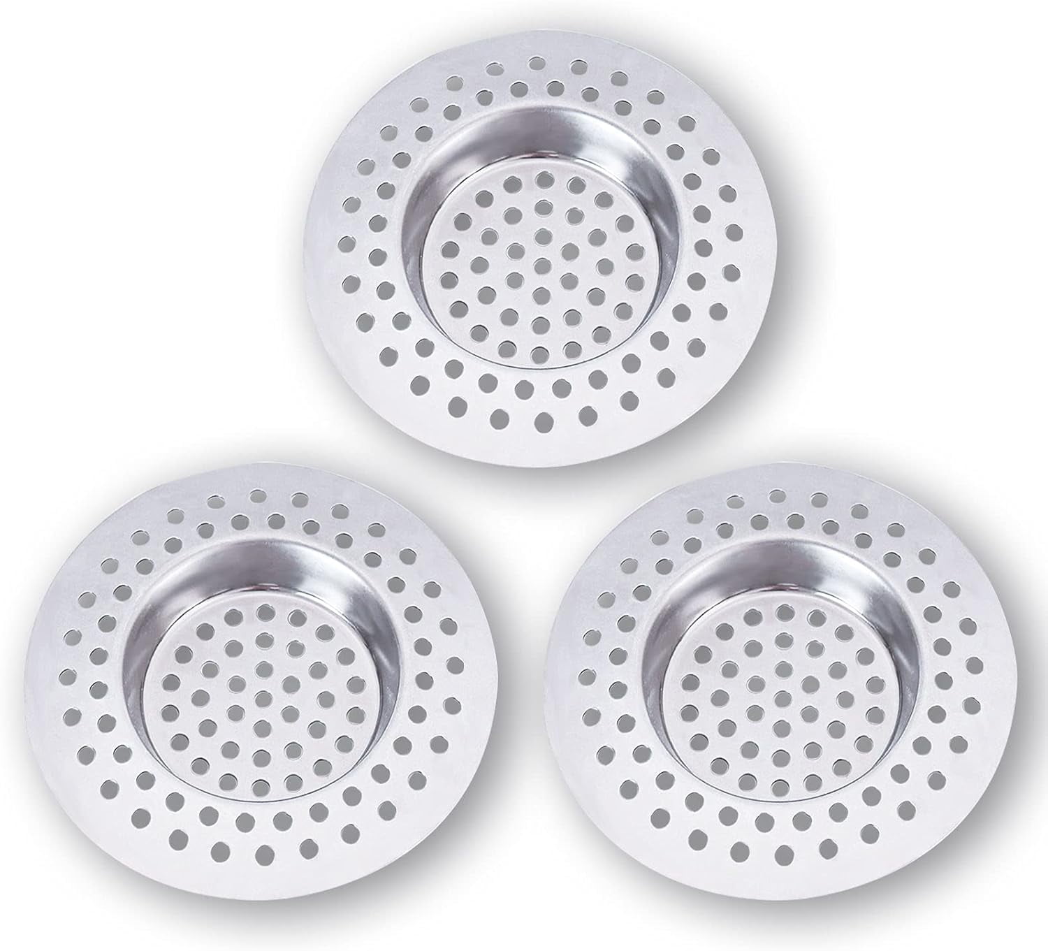 Heavy-Duty Stainless Steel Sink Strainer, Non-Magnetic Stainless Steel ...