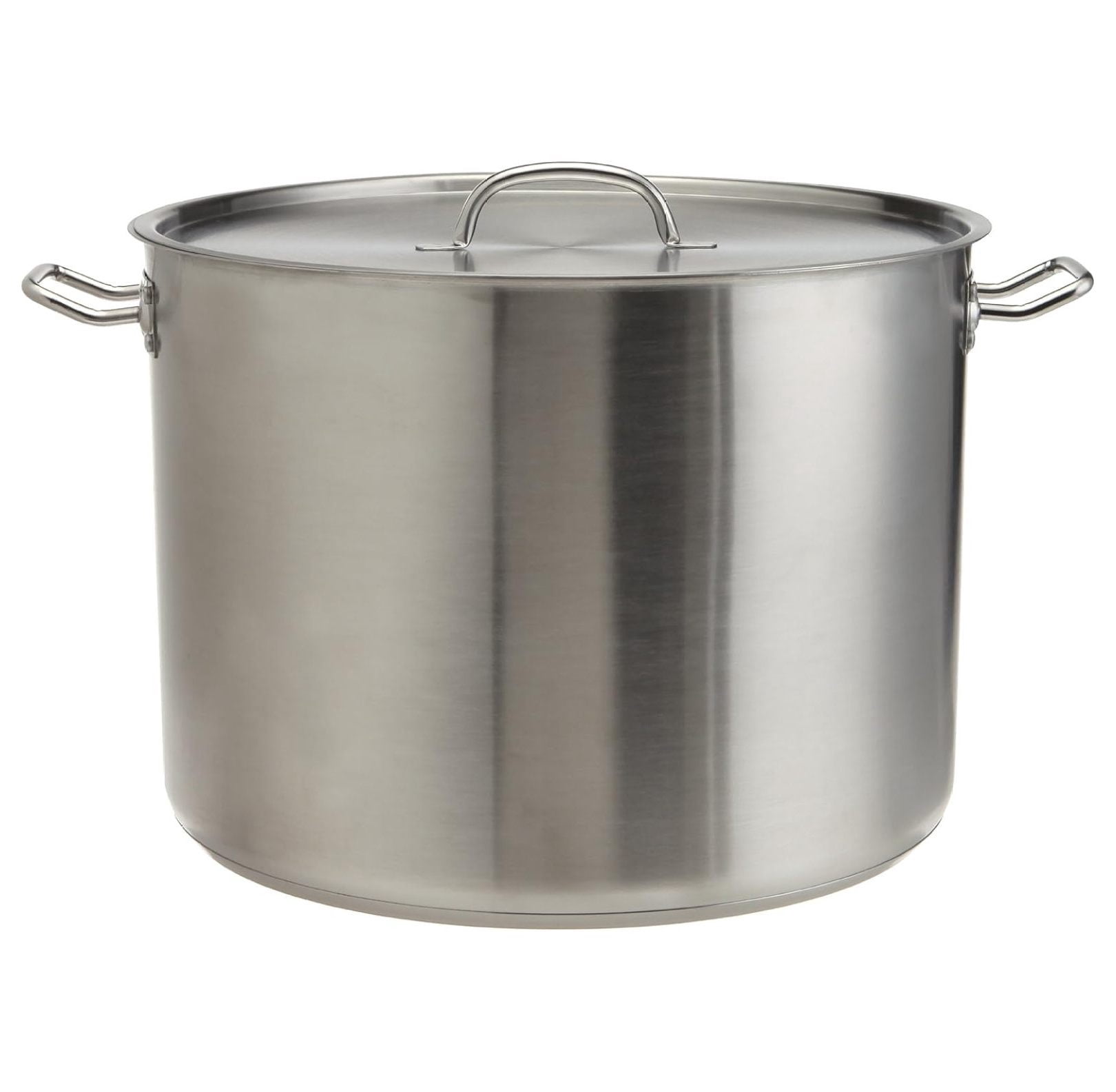 Heavy Duty Stainless Steel Stock Pot with Lid, 35 quarts, Silver ...