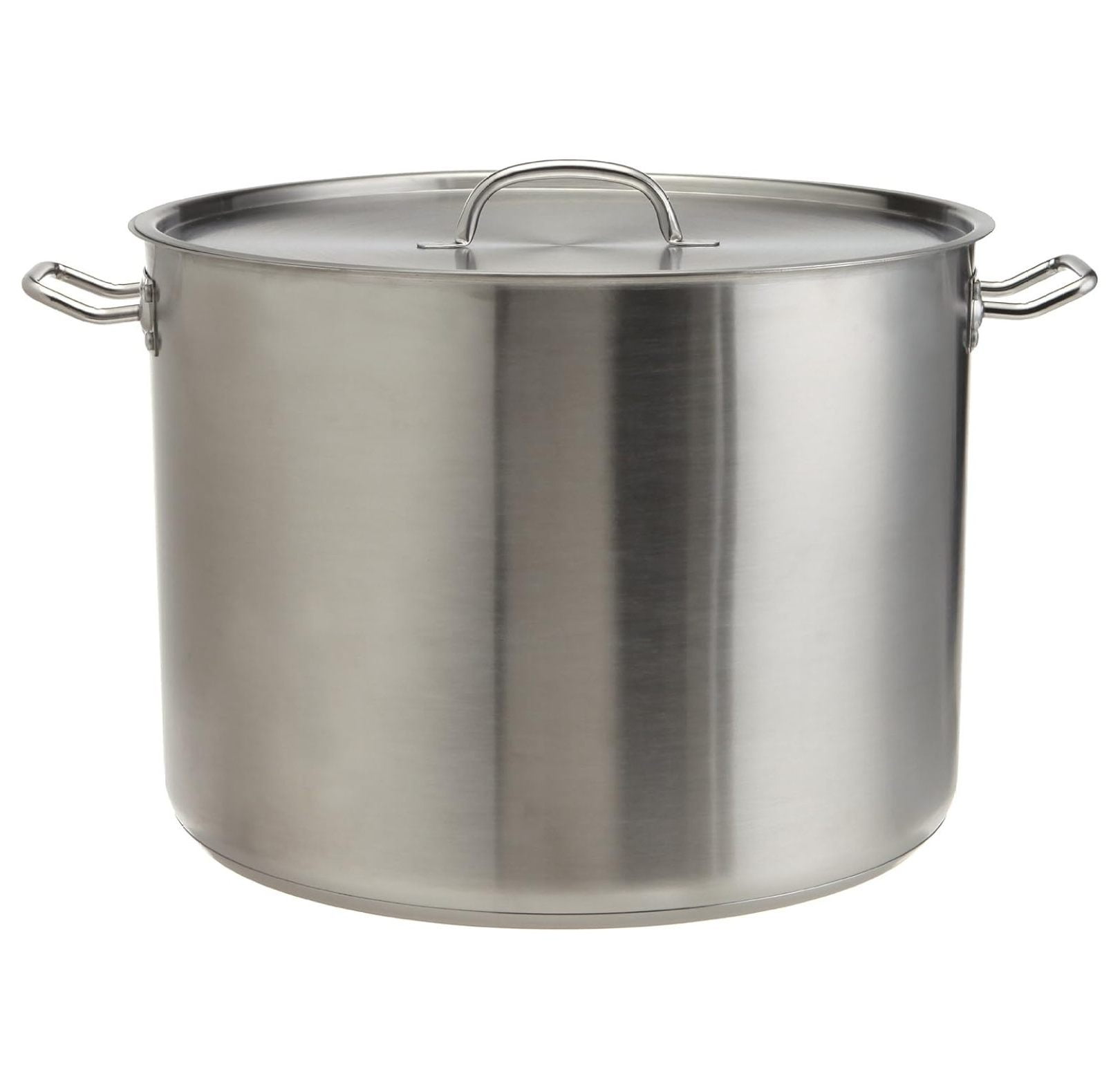 Heavy Duty Stainless Steel Stock Pot with Lid, 35 quarts, Silver ...