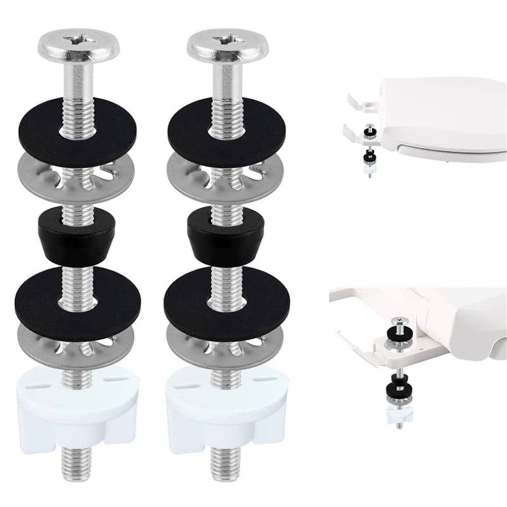 Heavy Duty Stainless Steel Toilet Screws Bolts Kit with Washers Nuts ...