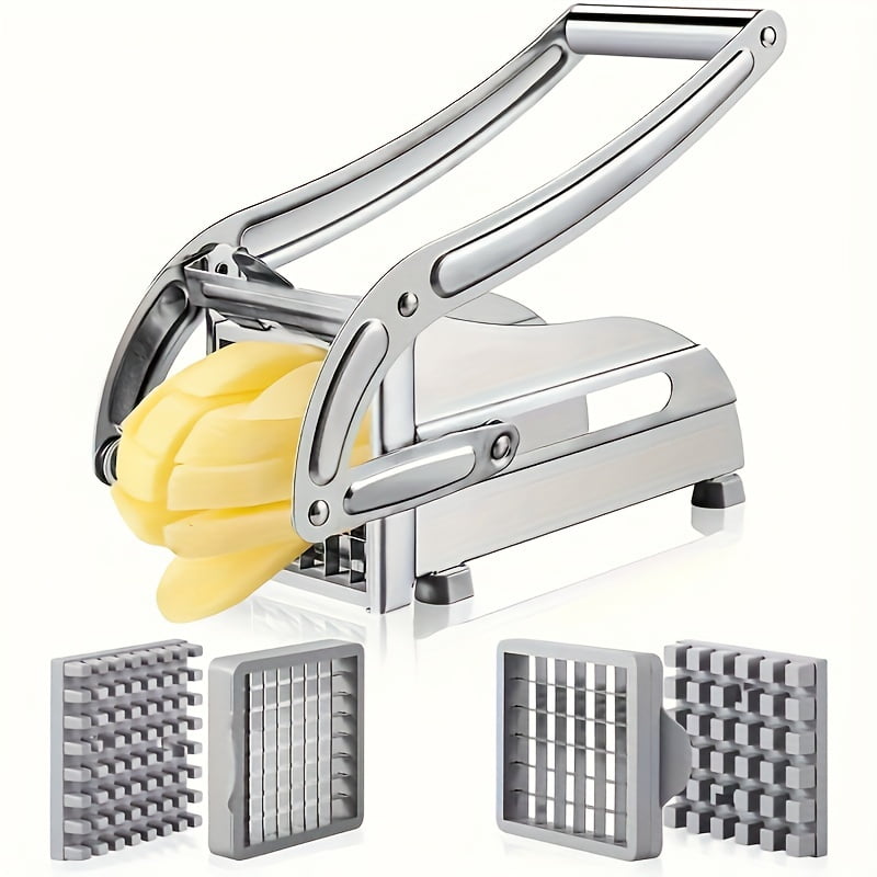 Heavy Duty Stainless Steel Vegetable Chopper - Potato Slicer, Onion ...