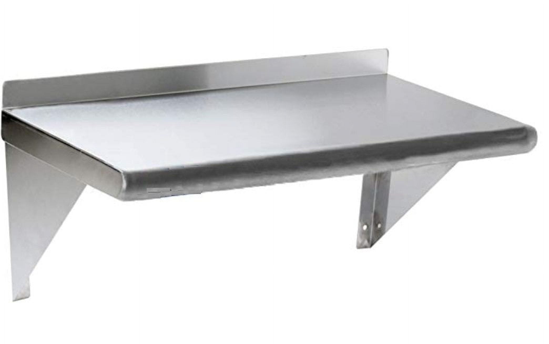 Heavy Duty Stainless Steel Wall Mount Shelf 12 x 30 - NSF - Walmart.com