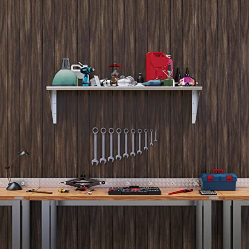 Heavy Duty Stainless Steel Wall Mount Shelf 18 x 48 - NSF - Walmart.com