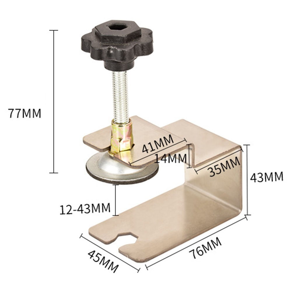 Heavy Duty Stainless steel Drawer Front Clamp C Clamps for Woodworking ...