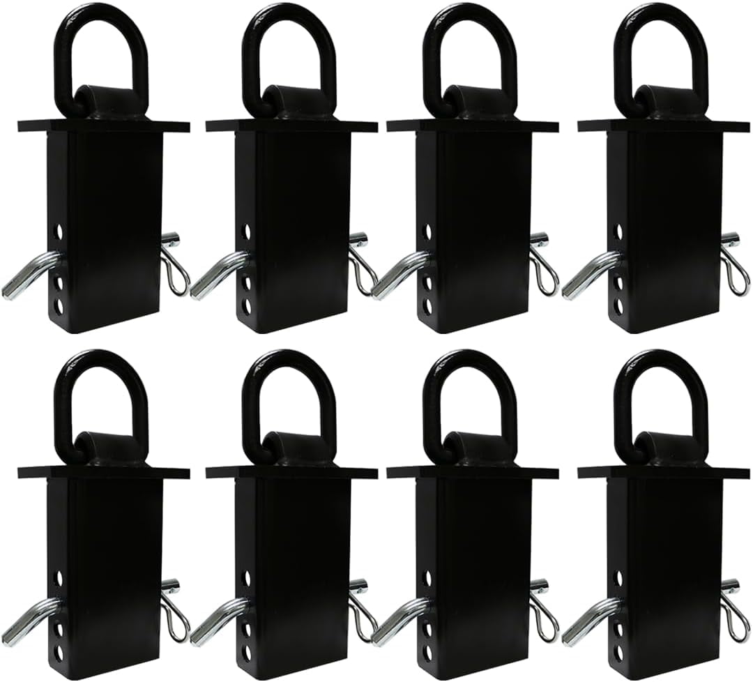 Heavy Duty Stake Pocket Tie Down Accessories - ½” D Ring with Hitch Pin ...