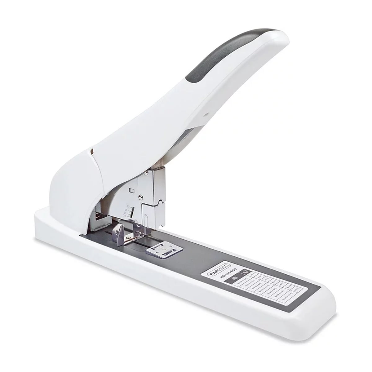 Heavy Duty Stapler for Office Classroom, Adjustable Depth Guide Jam ...
