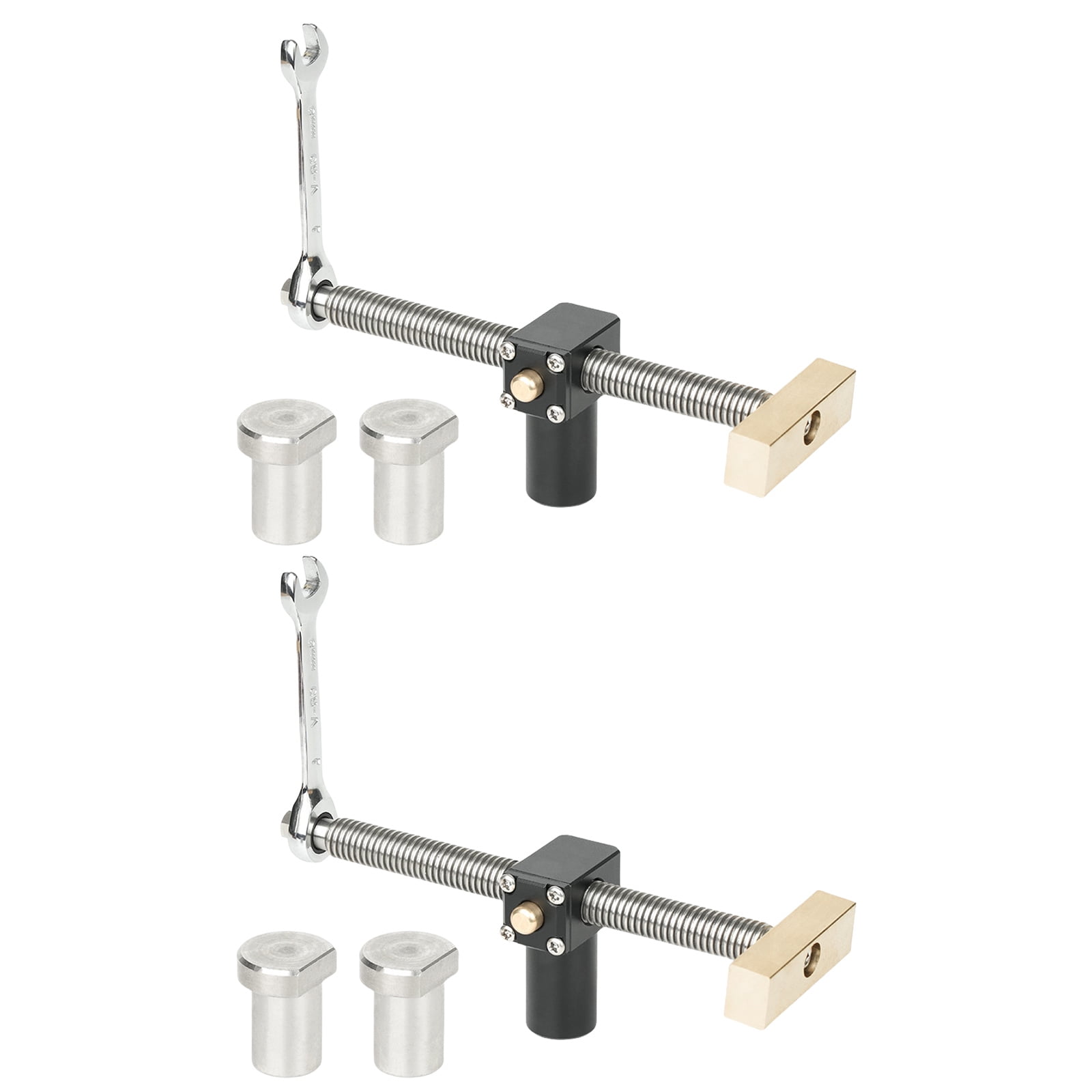 Heavy Duty Steel Benching Dog Clamp for 19/20mm Desktop Holes - Quick ...