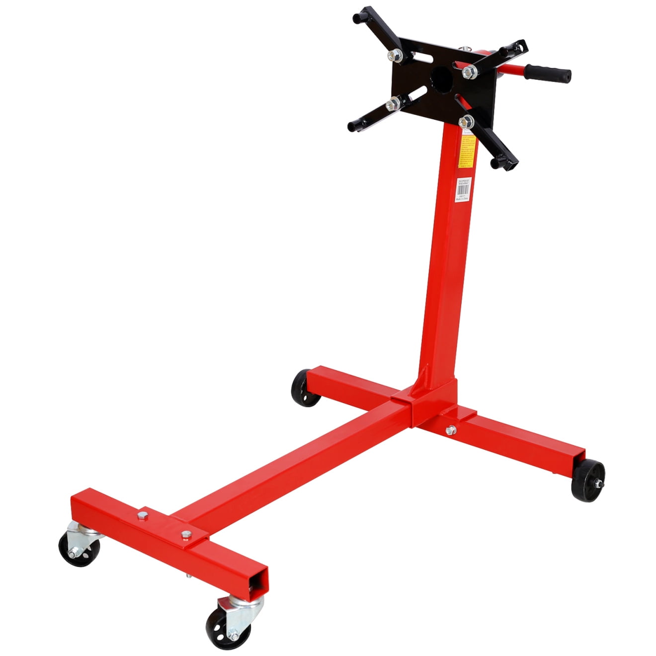 Heavy-Duty Steel Engine Stand, 1000 LB Capacity Folding Engine Lift ...