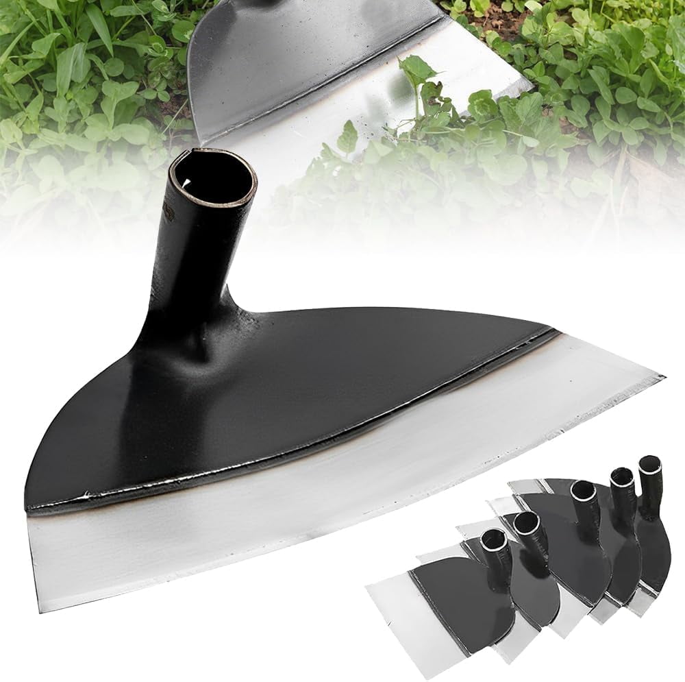 Heavy-Duty Steel Farm Gardening Weeding Hoe Head, Heavy-Duty Steel ...