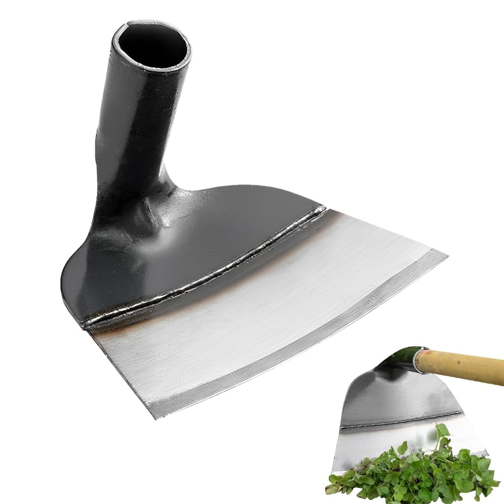 Heavy-Duty Steel Farm Gardening Weeding Hoe Head, Hoe Heads Replacement ...