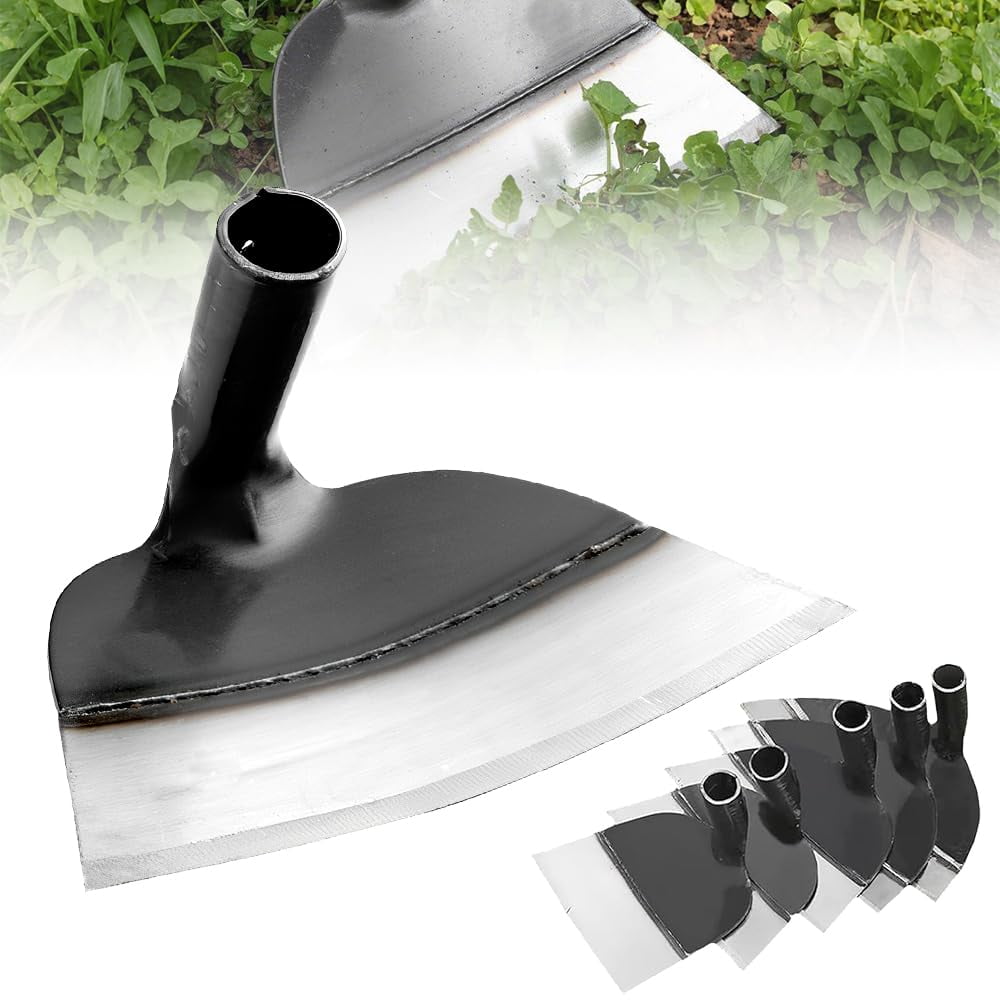 Heavy-Duty Steel Farm Gardening Weeding Hoe Head, Hoe Heads Replacement ...