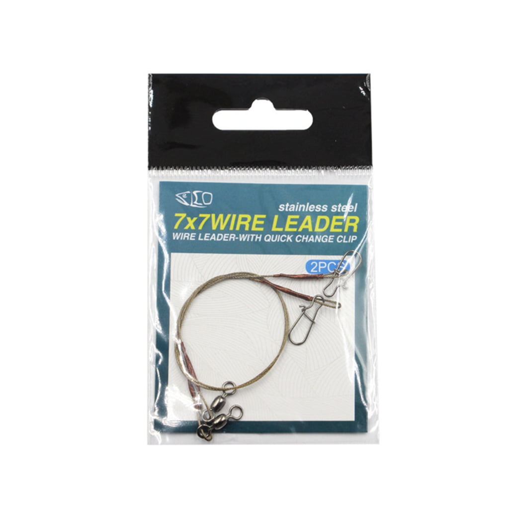 Heavy Duty Steel Fishing Leader Line Break Knotting Multiple ...