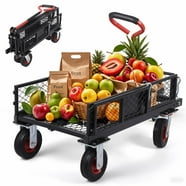 Farm-Tuff Lawn Cart Work Crate Garden Wagon, 600-lb. Capacity, 46in.L x ...