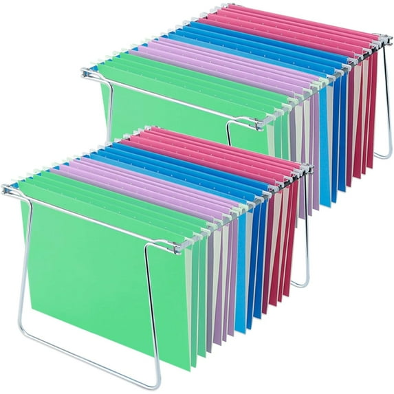 Heavy Duty Steel Hanging File Frame,Letter Size Hanging File Folder ...