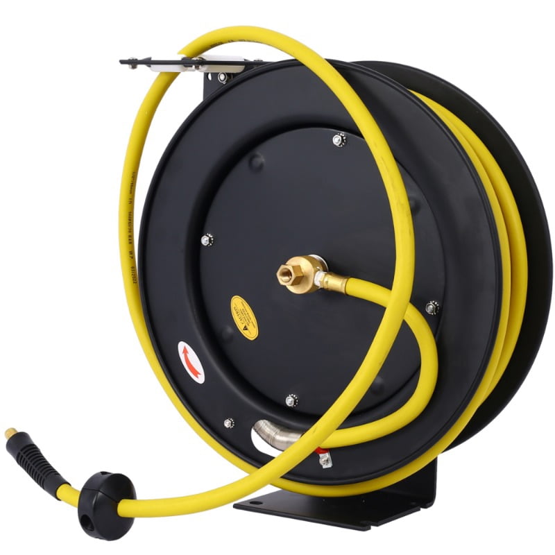 Heavy Duty Steel Hose Reel Auto Rewind Pneumatic,Retractable Air Hose ...