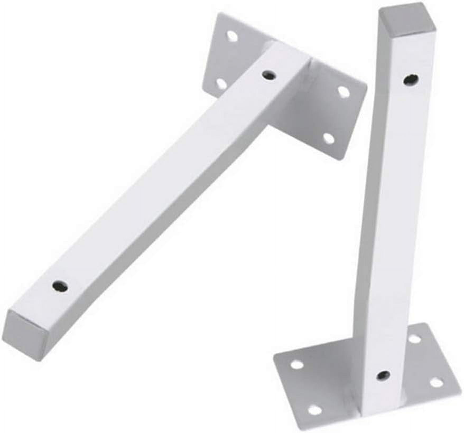 Heavy Duty Steel Iron Brackets, Space Saver For Compact Areas, Chrome ...