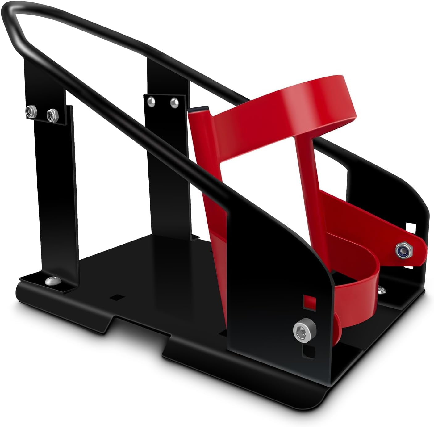 Heavy Duty Steel Motorcycle Wheel Chock,1800 lbs Capacity Wheel Cradle ...