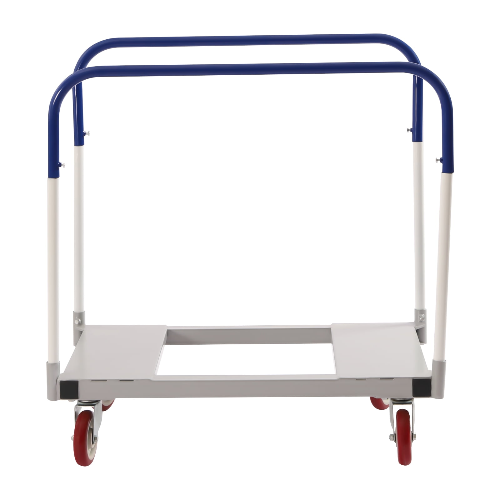 Heavy-Duty Steel Panel Truck Dolly, 1500 lbs Capacity, 4 Silent Casters ...
