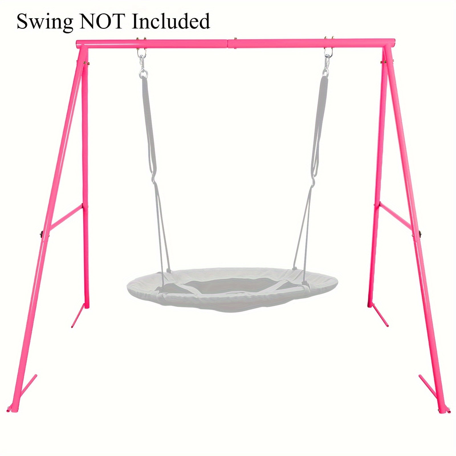 Heavy-Duty Steel Swing Stand for Porch & Backyard - Outdoor Frame w/4 ...
