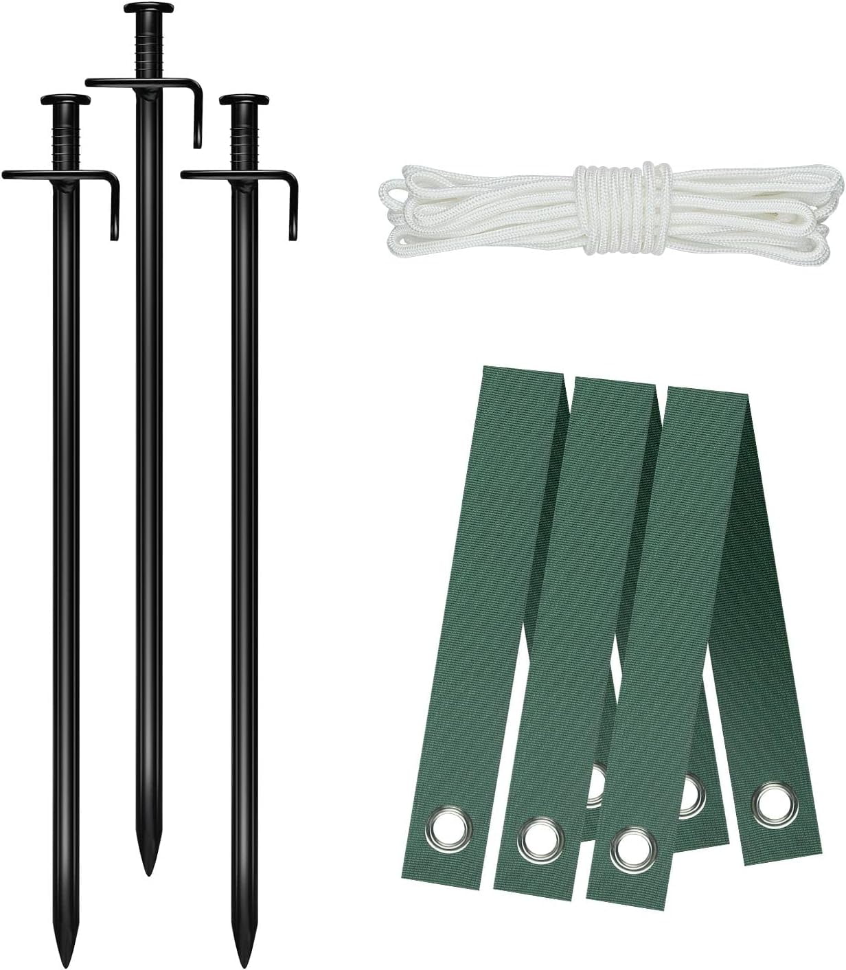Heavy Duty Steel Tree Stake Kits,Tree Staking and Supports Kits for ...