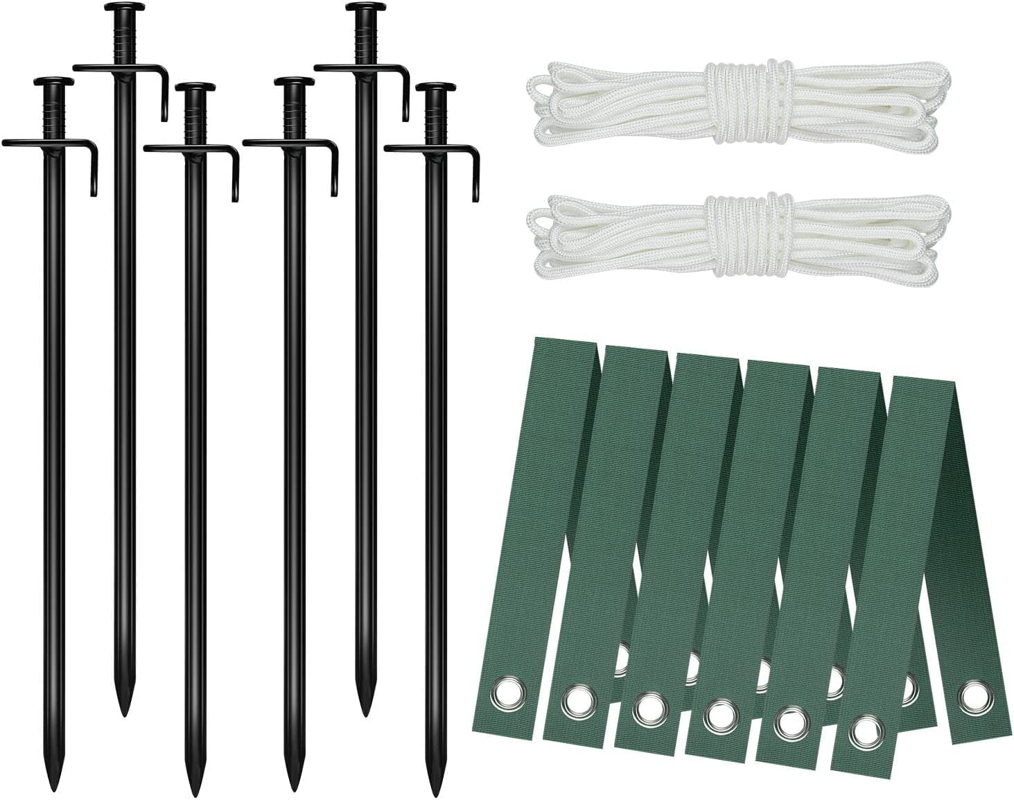 Heavy Duty Steel Tree Support Kit, Tree Stake Kit for Newly Planted ...