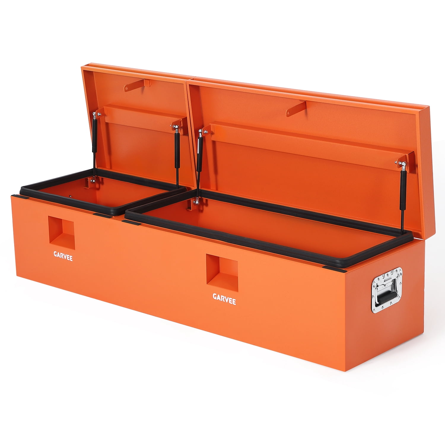 Heavy Duty Steel Truck Bed Tool Box, 48 x 16 x 14 Inch Lockable Trailer ...