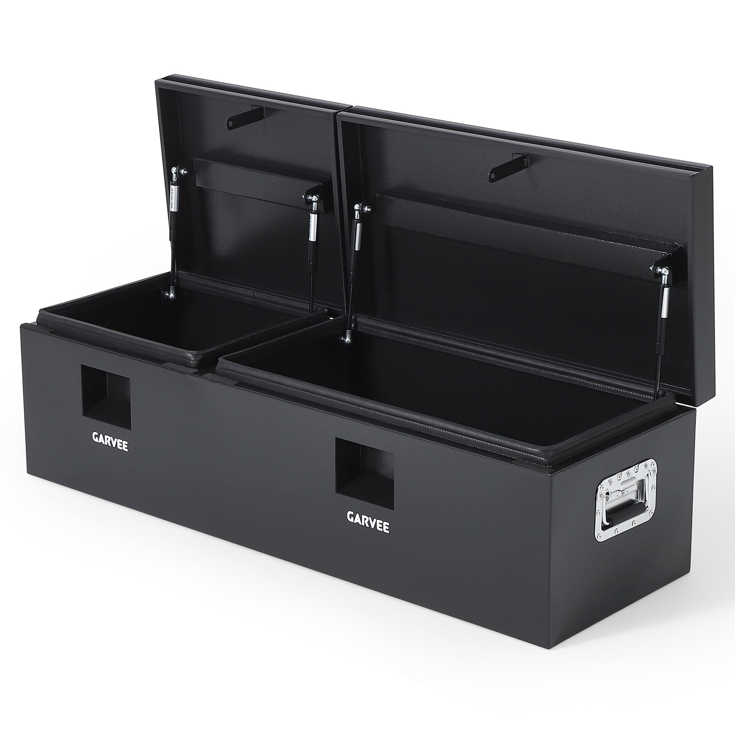 Heavy Duty Steel Truck Bed Tool Box, 56 x 16 x 14 Inch Lockable Trailer ...