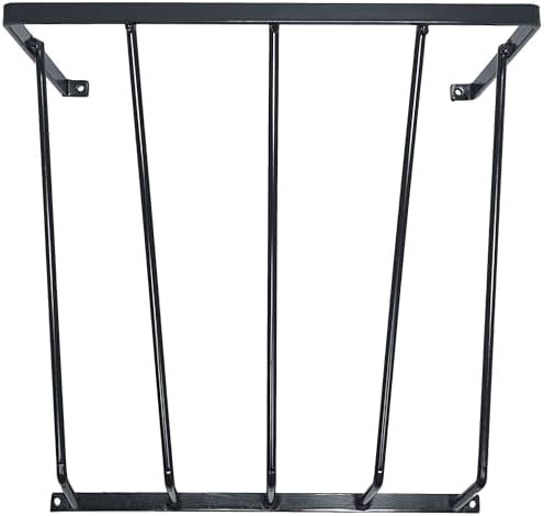 Heavy Duty Steel Wall Hay Rack by Dutch Ranch| Steel Hay Rack for Sheep ...
