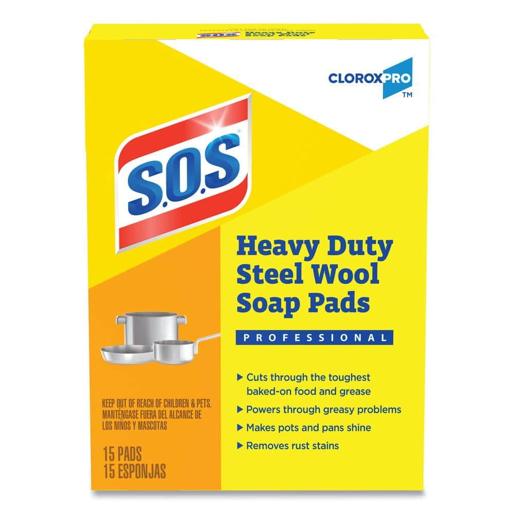 Heavy-Duty Steel Wool Soap Pad (180-Count) - Walmart.com