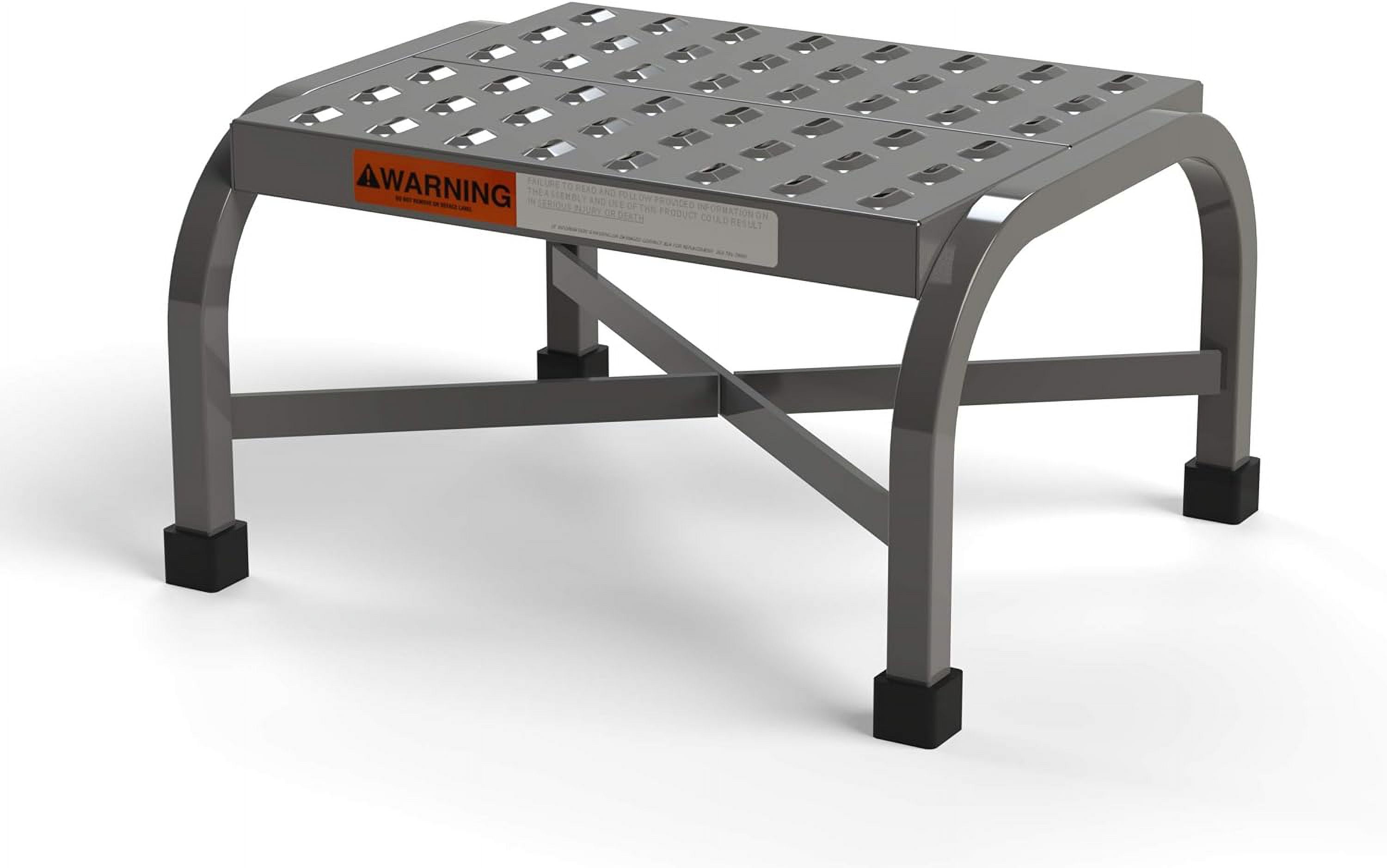 Heavy Duty Step Stool 350 lbs. Capacity Perforated Tread [Made in USA ...