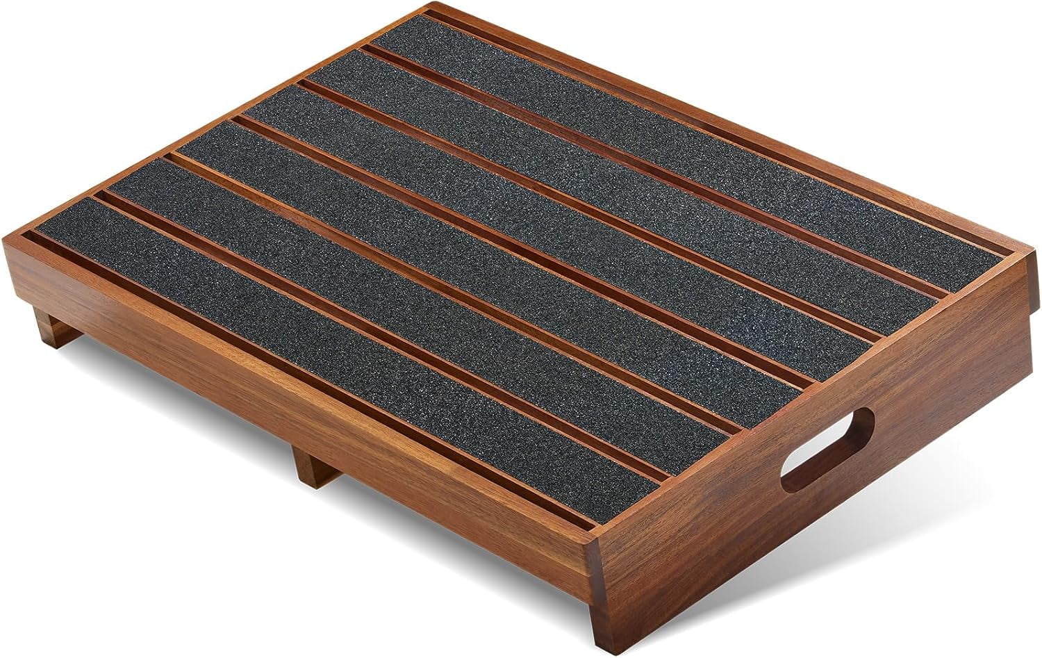 Heavy Duty Step Stool for Adults, Waterproof Wooden Step Stool with ...