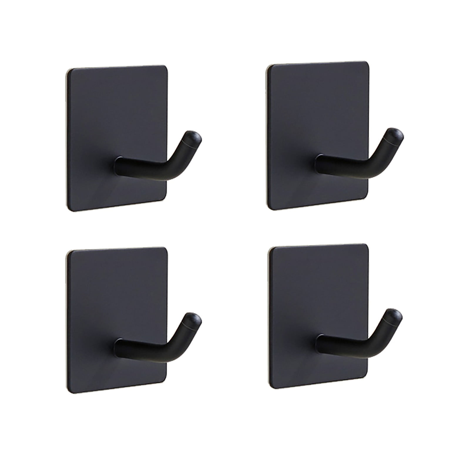 Heavy Duty Stick Hook Holders For Hanging Stainless Steel 4 Pack Shelf ...